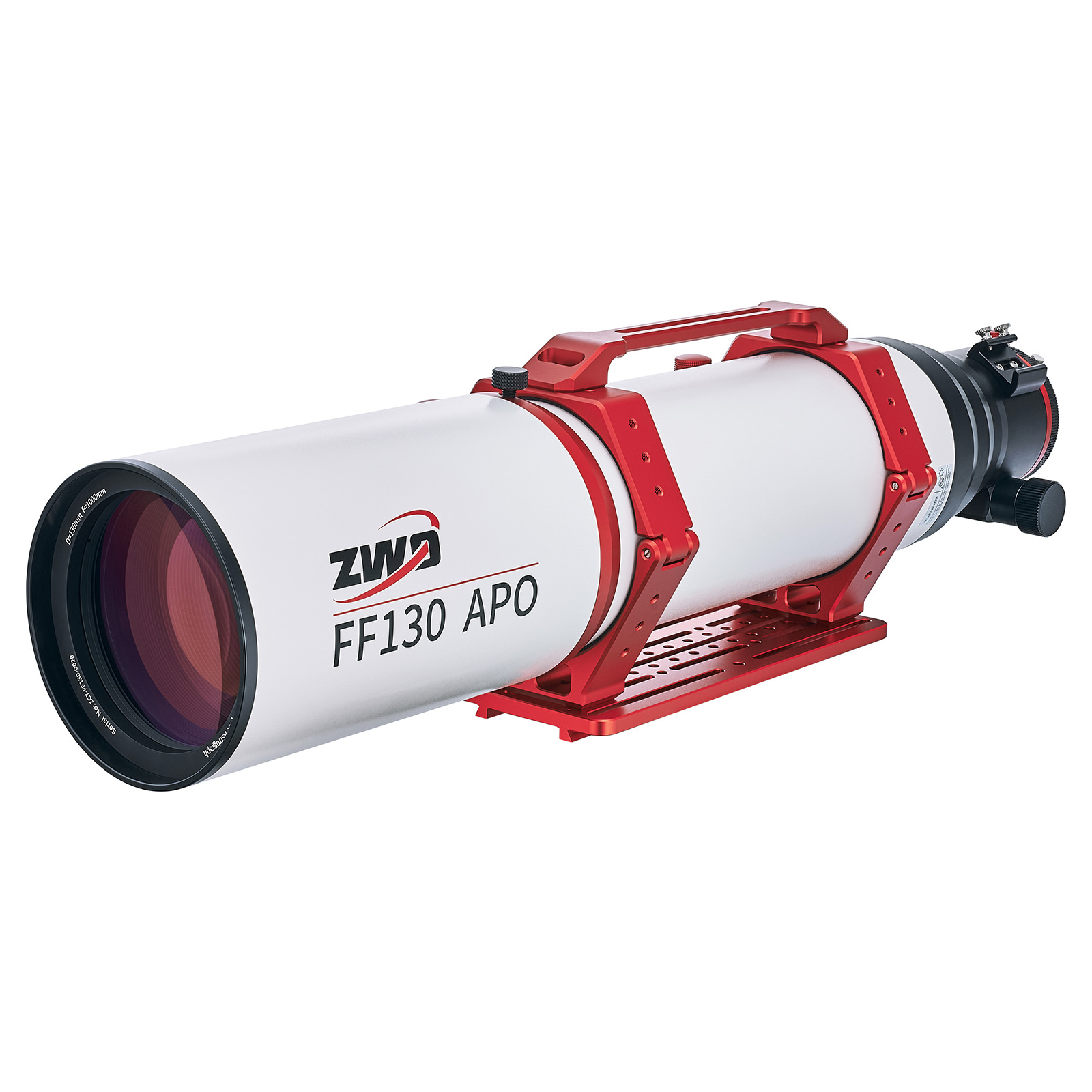 ZWO FF130 APO Quadruplet Refractor Telescope | First Light Optics